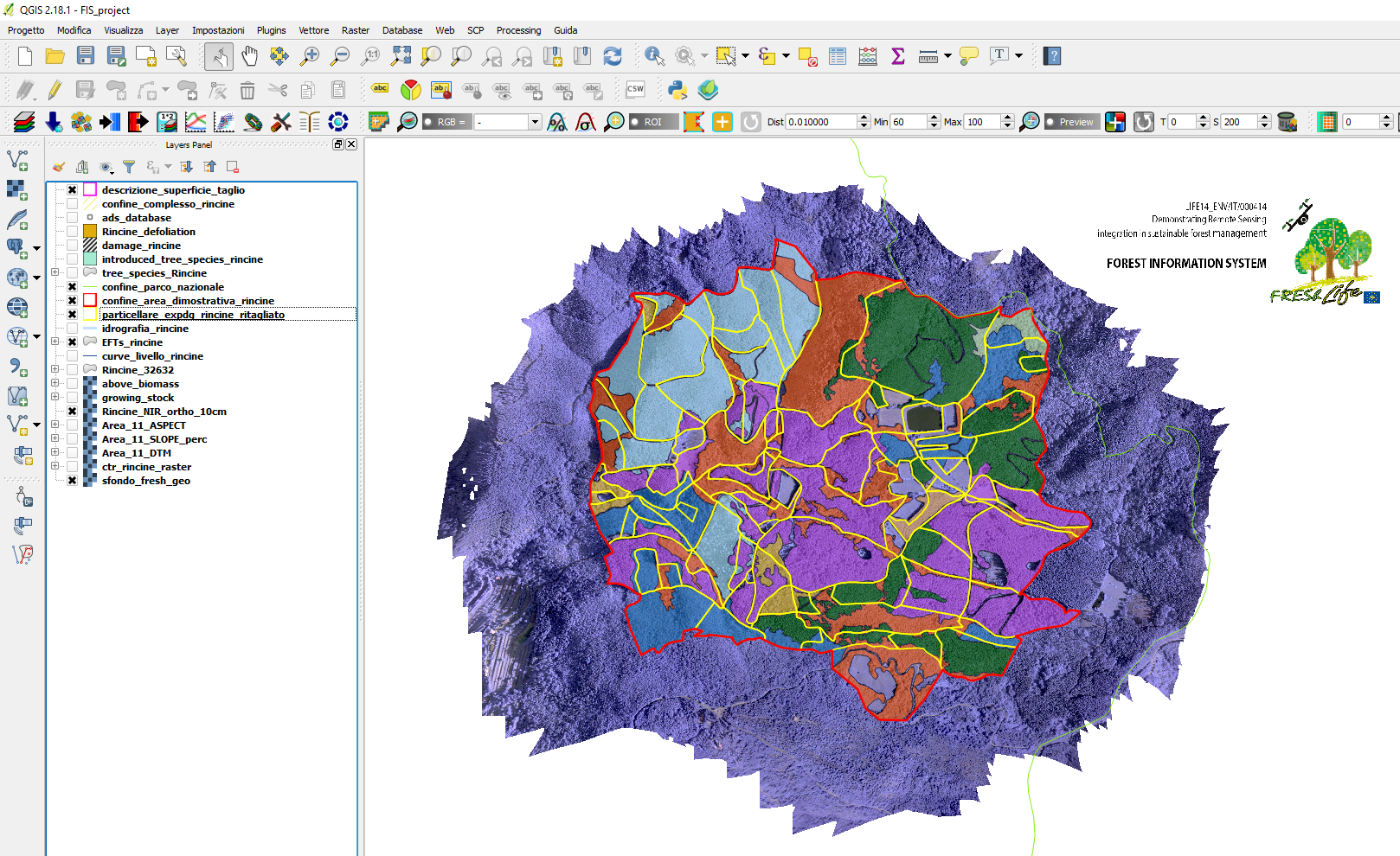 Action B.4 – Forest Information System implementation | FRESh LIFE ...